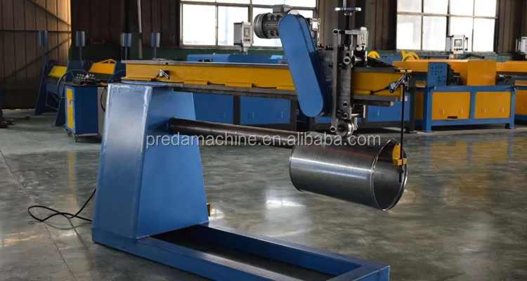 Round Duct Pittsburgh Seam Closer Machine - Automatic Lock Seaming for ...