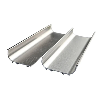 Horizontal Aluminum Channel Handle Profile Kitchen Cabinet Gola Profile ...