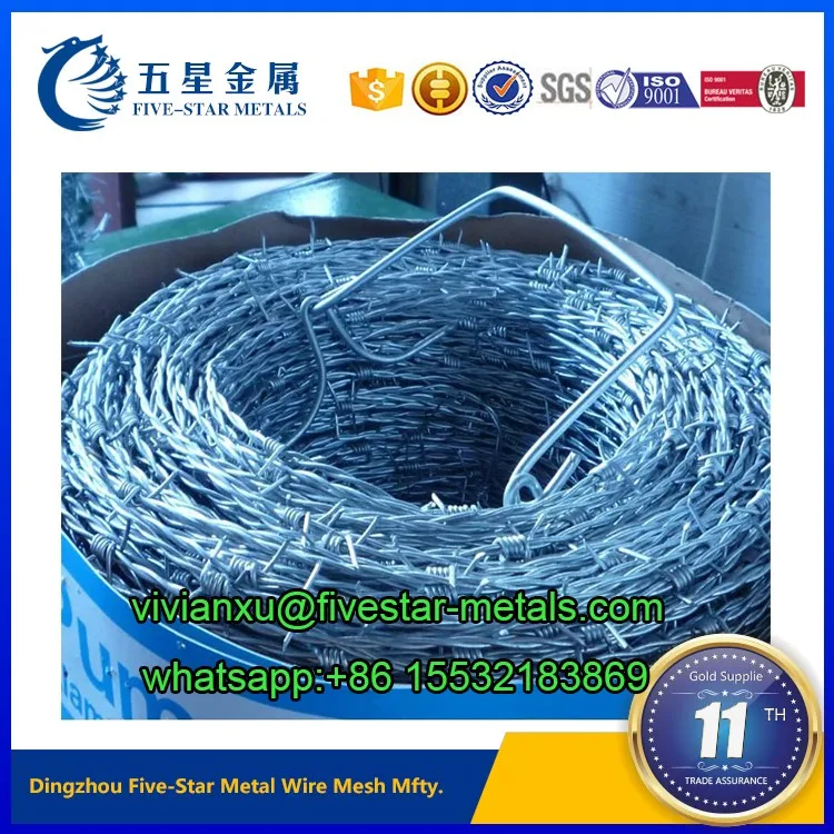 Barbed Wire Price Per Roll - Buy Barbed Wire Price Per Roll,Double ...