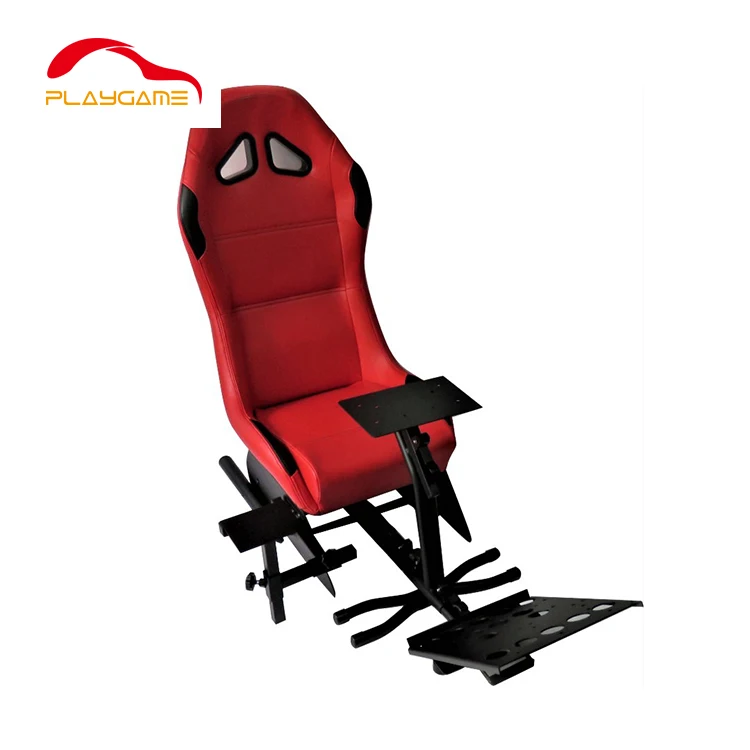 Red Racing Video Game Chair For Ps5 Logitech Thrustmaster Fanatec ...