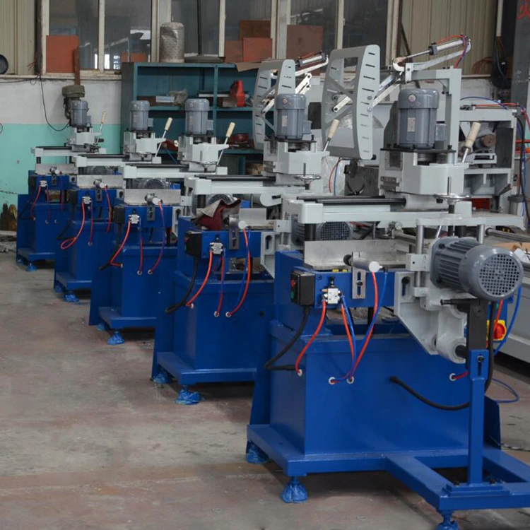 Lock Hole Upvc Door Window Making Machine Slot Process Punching ...