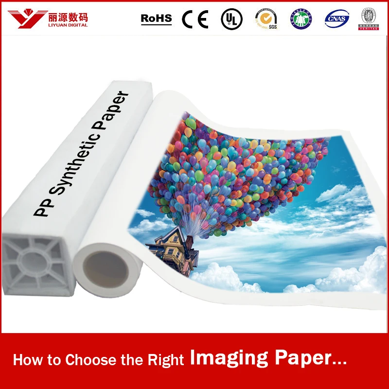Eco Solvent Pp Paper For Poster Material For Printing - Buy Paper For ...