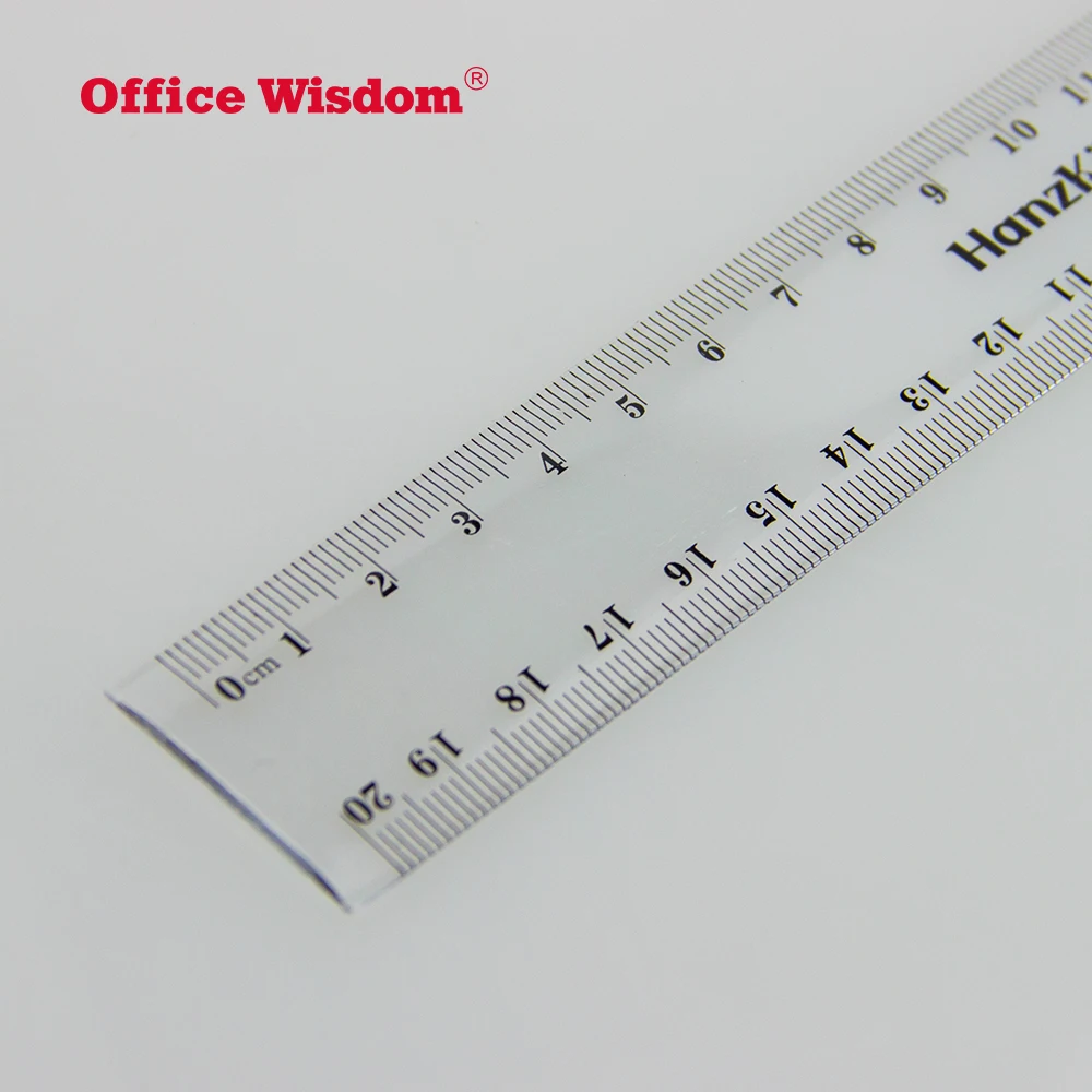 Promotional Gifts Wholesale Custom Plastic Ruler Hot Sell Clear Scale ...