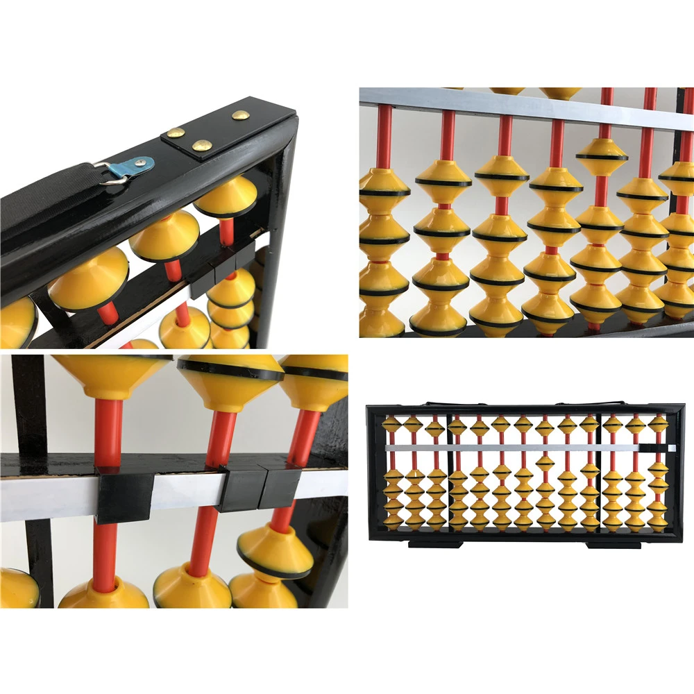 13rods Plastic Beads Not Sliding Down Frame Wooden Teacher Big Abacus ...