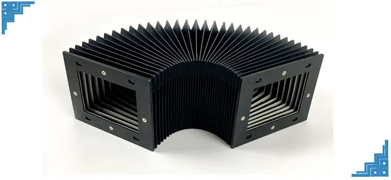 Flexible Accordion Type Cnc Machine Bellows Cover By Tina Hou - Buy Cnc ...