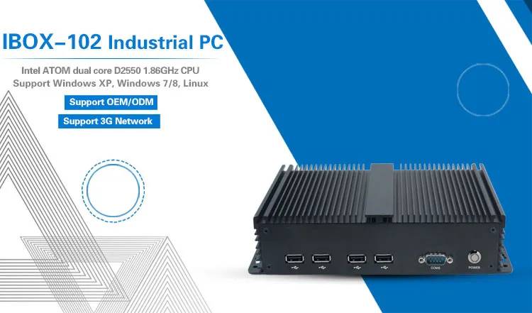 Cheap Industrial PC Price - IBOX-102 Fanless Mini Computer