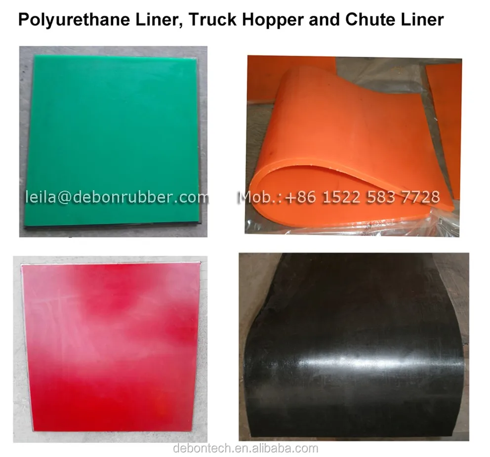 Urethane Rubber Liner For Truck Bed Or Chute - Buy Truck Bed Liner ...