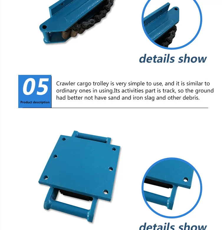 Different Styles Moving Tanks Crawler Trolley Heavy Duty Roller ...