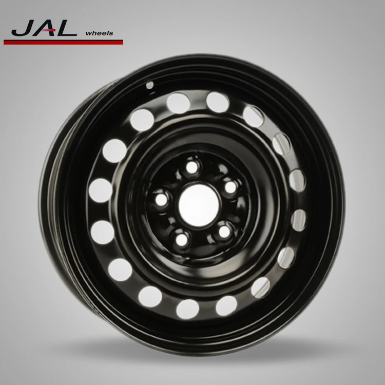 Car Wheel With Good Quality 15 Inch 4x114.3 Black Steel Wheel Rims ...