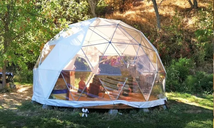 6m Modern Modular Glamping Capsule Box Hotel Tents For Coffee Shop ...