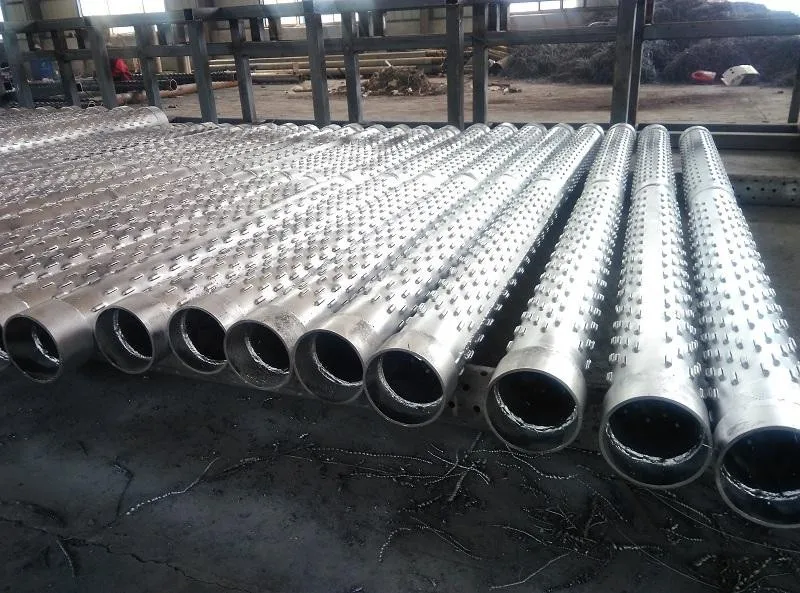 8mm Hole Size Perforated Steel Casing Tube for Well Drilling
