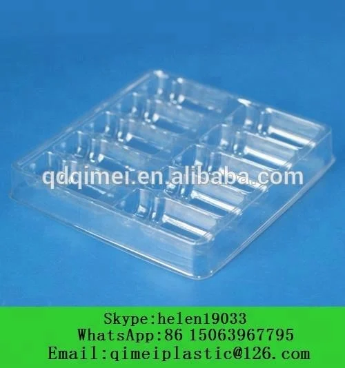 10pcs 2ml Vial Plastic Packing Tray - Customizable Solutions