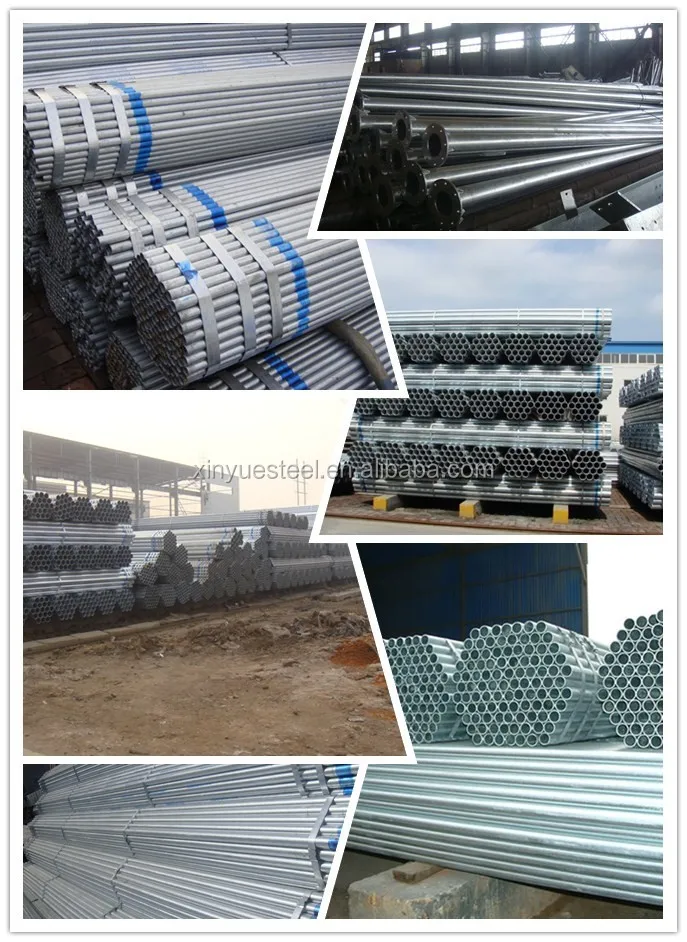Tianjin Factory Construction Material - Galvanized Steel Pipe