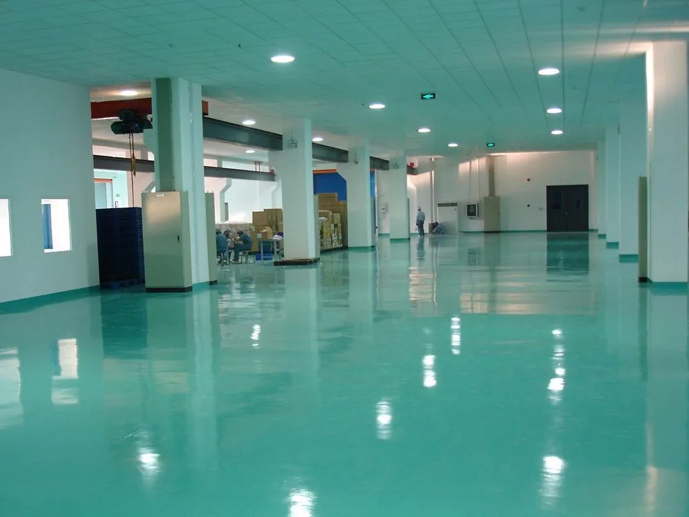 Two Component Solvent Free Dust Proof Esd Paint Self Leveling Anti ...