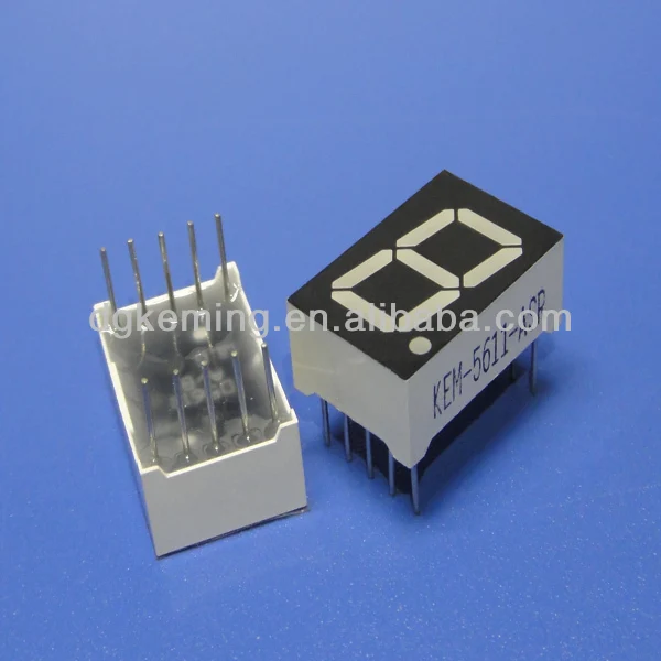 표준 Digitron 5611 단일 자리 led 번호 7 세그먼트 디스플레이| Alibaba.com