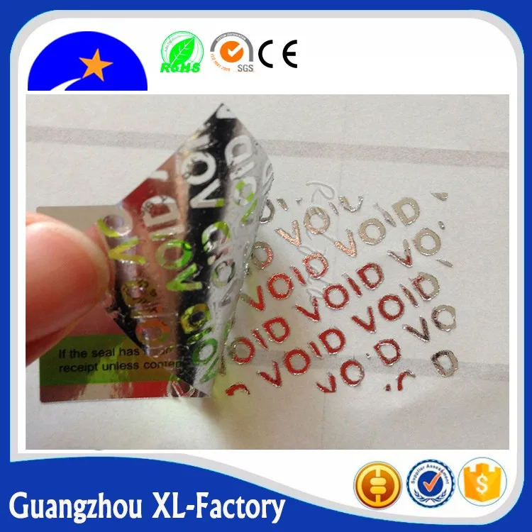 Security Tape Transfer Sticker Void,Custom Paper Void Warranty Seal ...