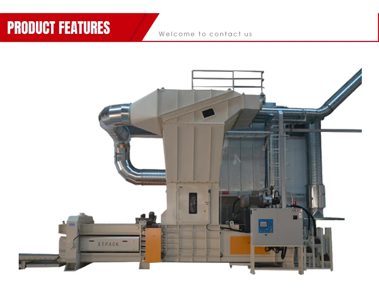 Xtpack Automatic Horizontal Bale Paper Caton Press Machine Hydraulic ...