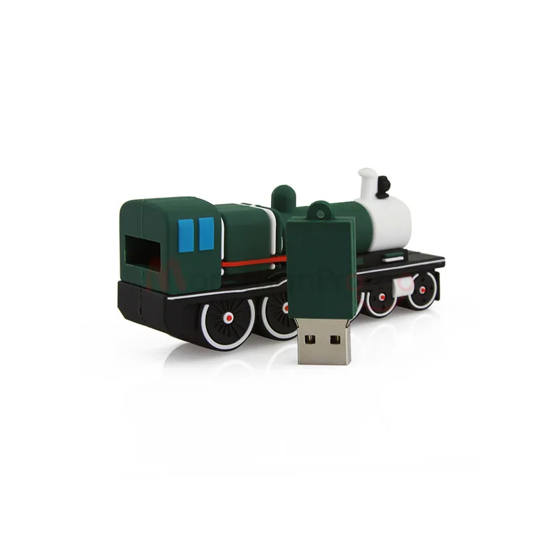 Christmas Party Giveaway Cool Train Usb Sticks Cheap 16gb 32gb Pvc ...