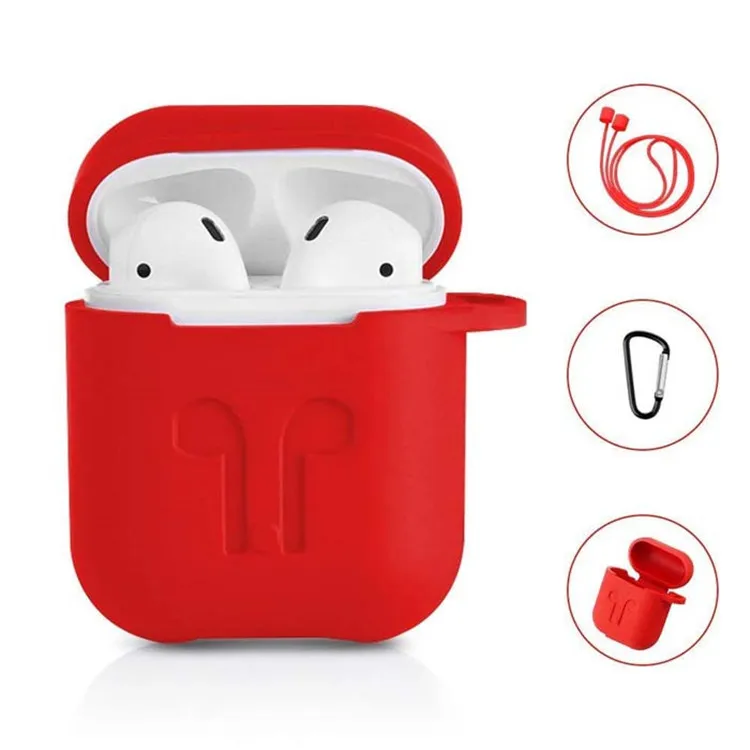 Cheap Price Silicone Case For Airpod,Plain Color Earphone Bags For ...