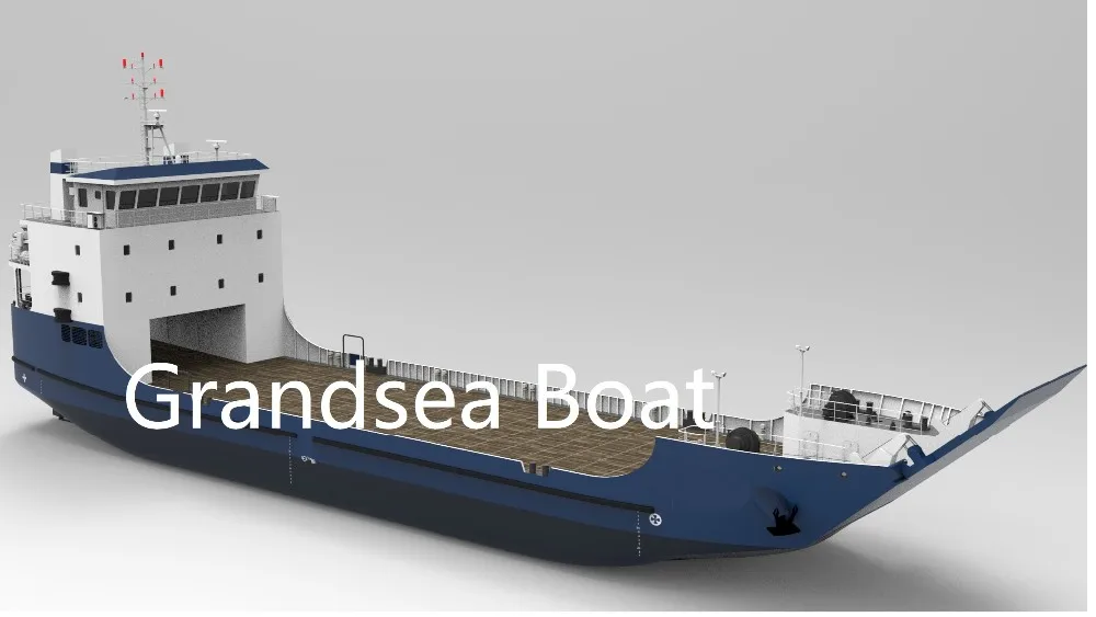 LCT. 65m Cargo RORO Landing Craft and Fuel Carrier - HD-6500