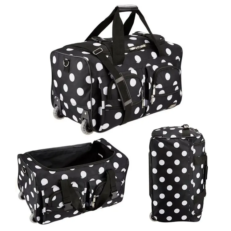 Unisex Durable Travel Luggage Bag Airport Compass Luggage Trolley Bag ...