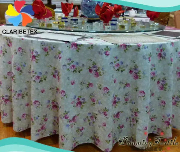 Fancy Round Table Linen / Elegant Table Overlay - Buy Brocade Table ...