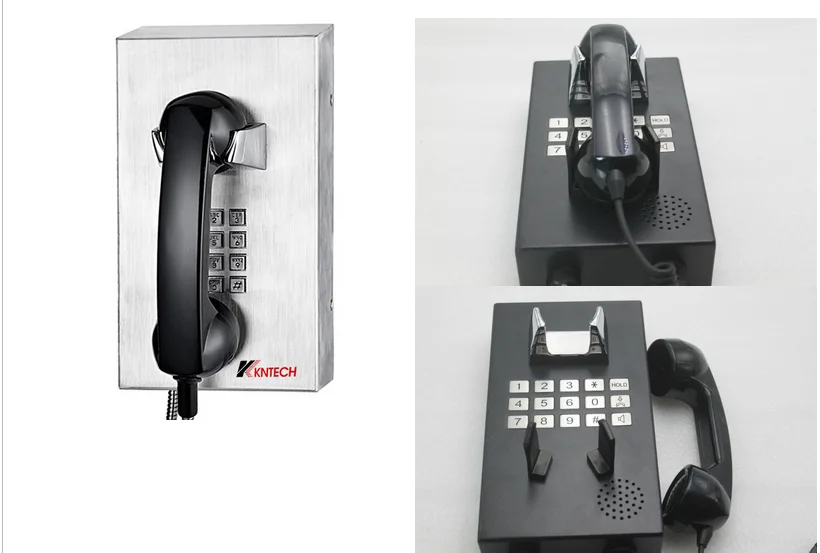 Kntech Knzd10 Waterproof Prison Telephone/vandalproof Public Phone ...