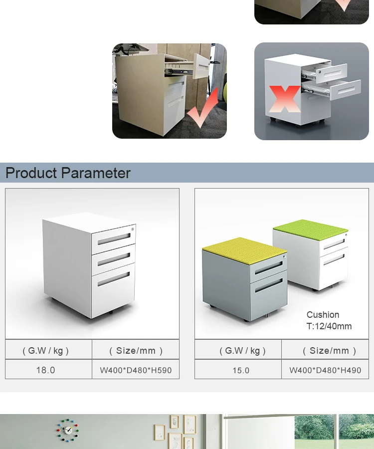 Office Dimensions 18" Deep Office Equipment - Storage Pedestal