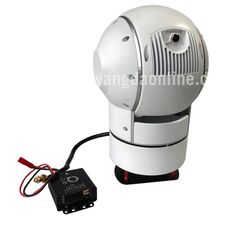 30x 2-axis Eo And Ir Dual Sensor Drone Camera For Fixed Wing Uav With ...