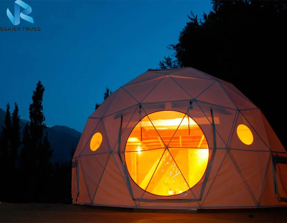 Dome Tents - Portable Steel Geodesic Domes for Events