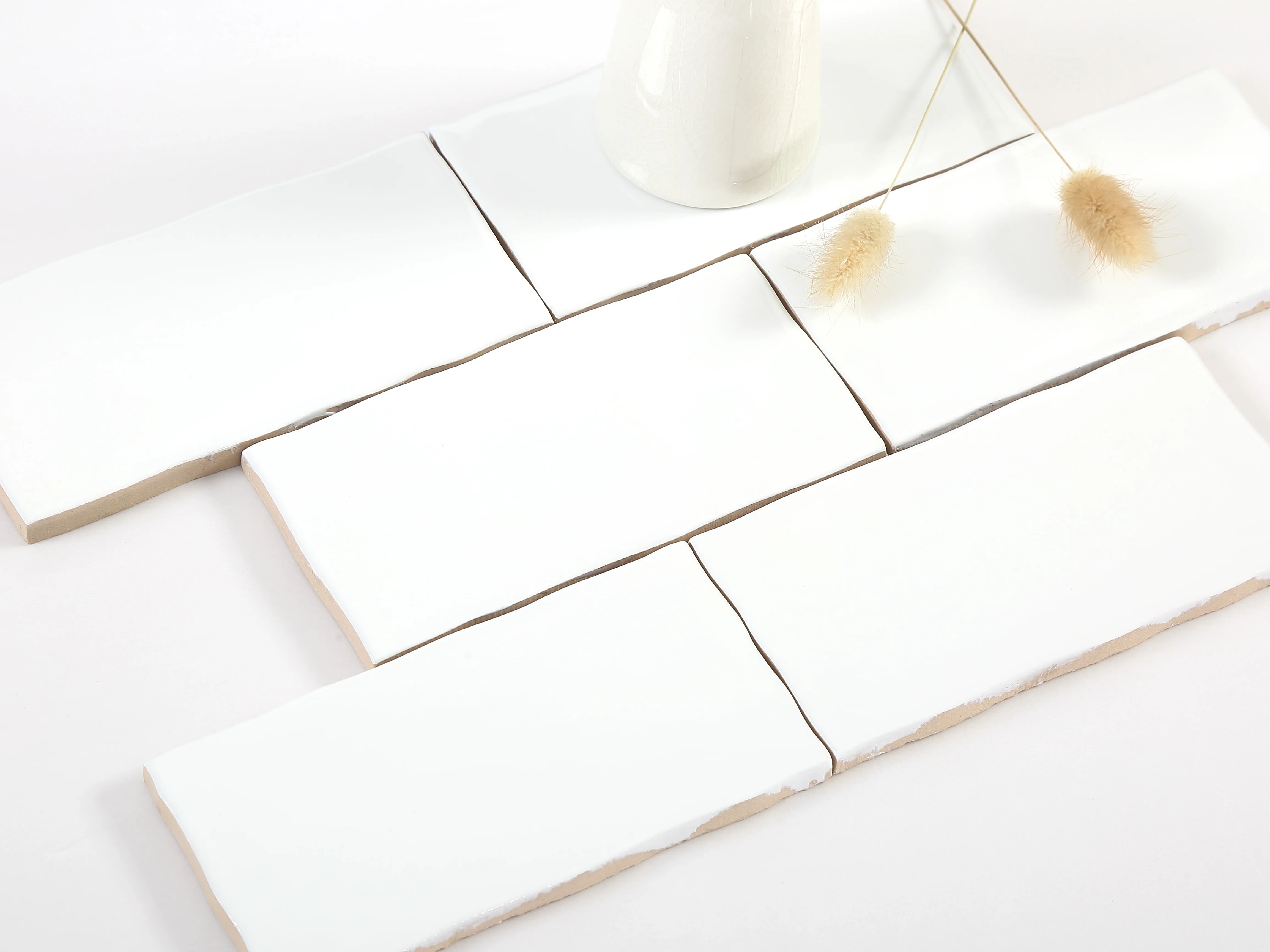 Wavy Edge Stone Subway Tile Ceramic Floor Tile - Buy Wavy Edge Tile ...