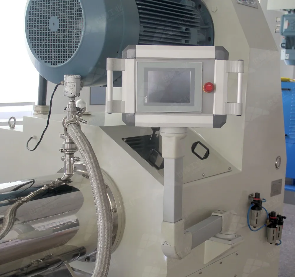 Plc Controlled Wet Grinding Paint Industrial Horizontal Sand Mill - Buy ...