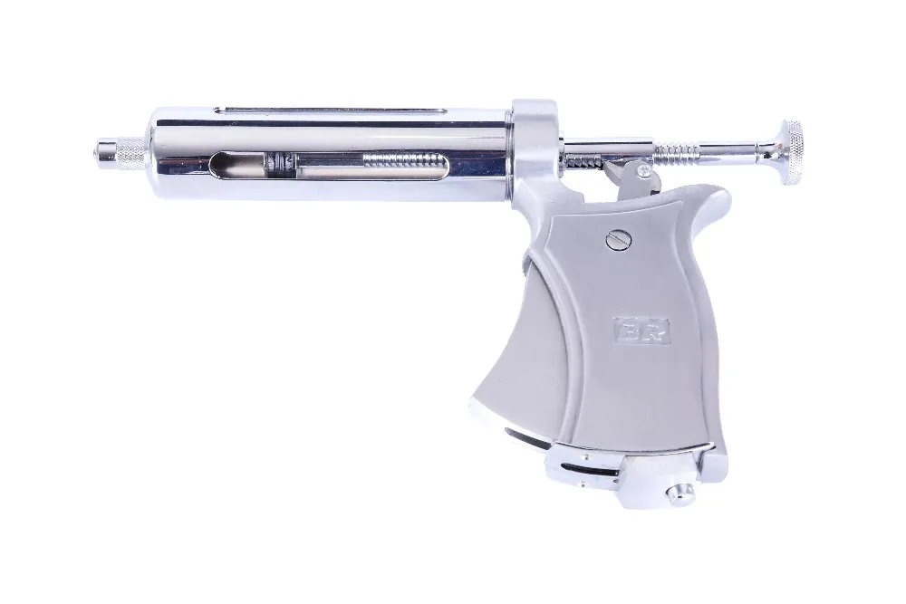 10ml 20ml 30ml 50ml Veterinary Automatic Vaccine Syringe,Metal Syringe ...