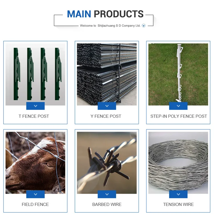 Y Type Star Galvanized Fence Post/steel Fence Pole - Buy Y Fence Post ...