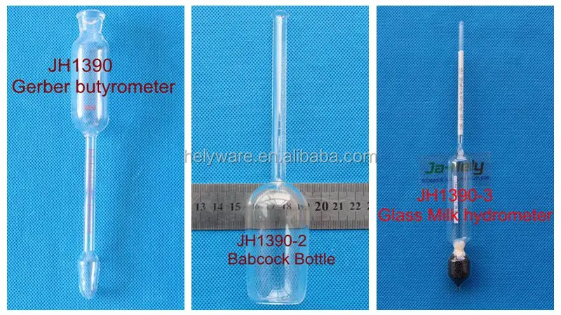0~25 Or 15~45 Glass Milk Hydrometer Lactometer For Milk Specific ...