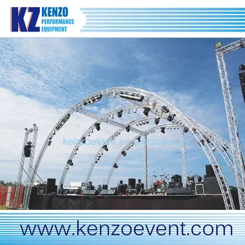 Aluminum Semi Circle Roof Truss Arch Truss Roof For Events - Buy Semi ...