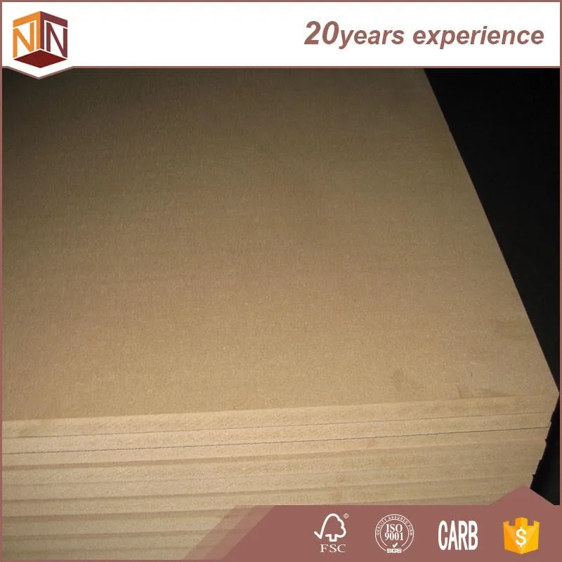 Light Color Plain Mdf Board/raw Mdf/e2/e1/e0/carb P2 - Buy Light Color ...