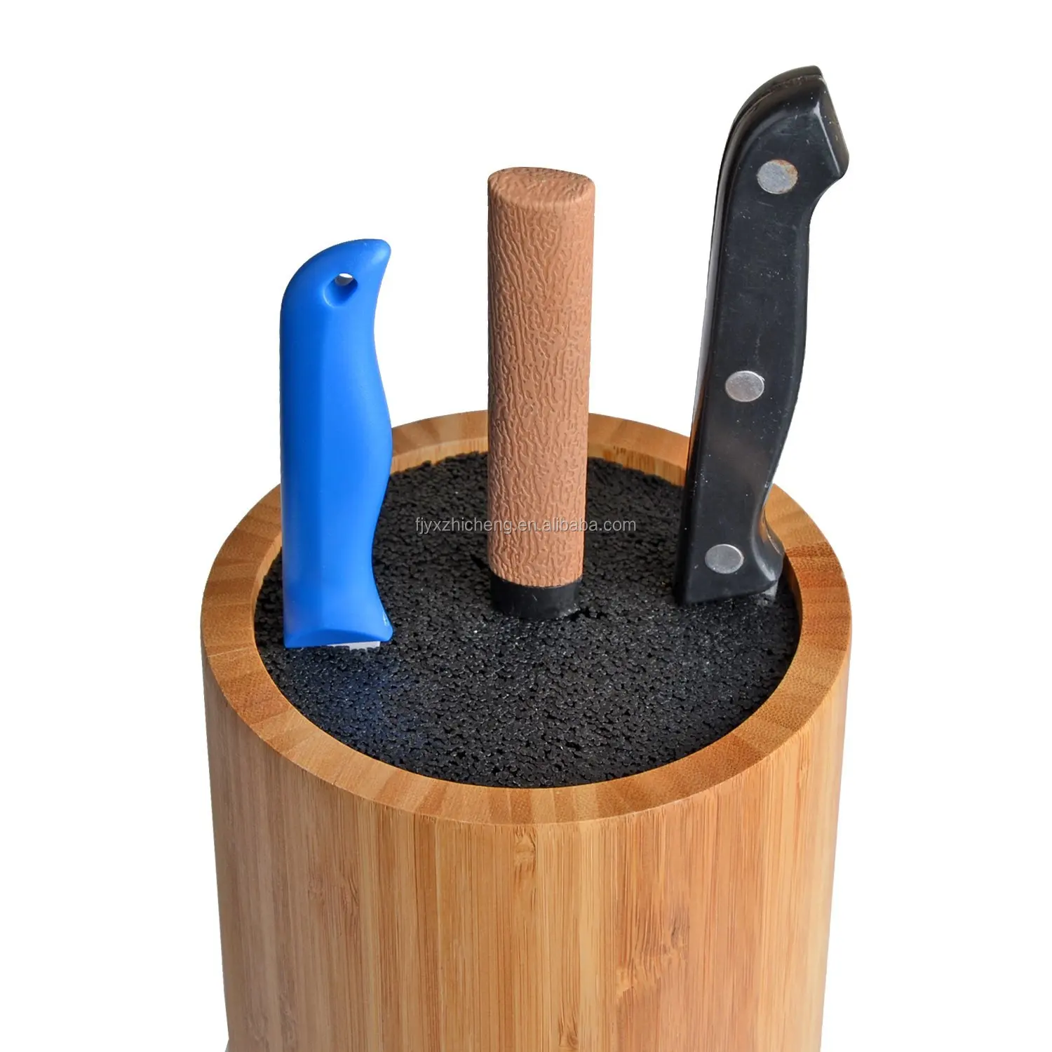 Universal Bamboo Knife Block - Sustainable Storage Solution