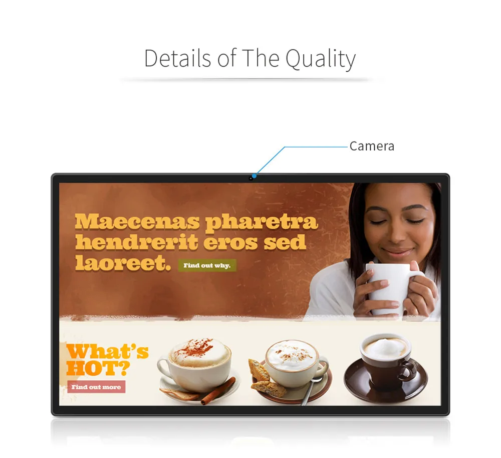 24 Inch Rk3288 Wall Mounted Google Android Kiosk Tablet Pc - Buy ...