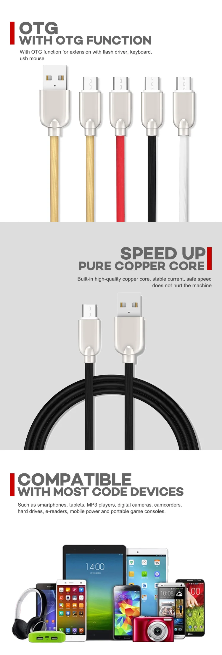 2.1a Usb 자료 (msds) 케이블 컬러 풀 한 Micro Usb Nylon Charging Cable 대 한 Huawei ...