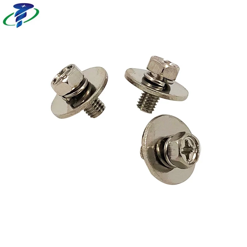 Phillips Hex Head Machine Screws Big Plain Washer Sems Screws - Buy Hex ...