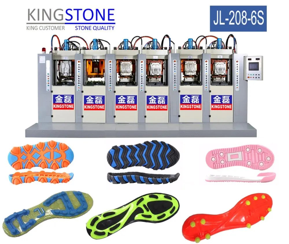 6 Stations Tpu Tennis Shoe Sole Injection Moulding Machine Jl-208-6s ...