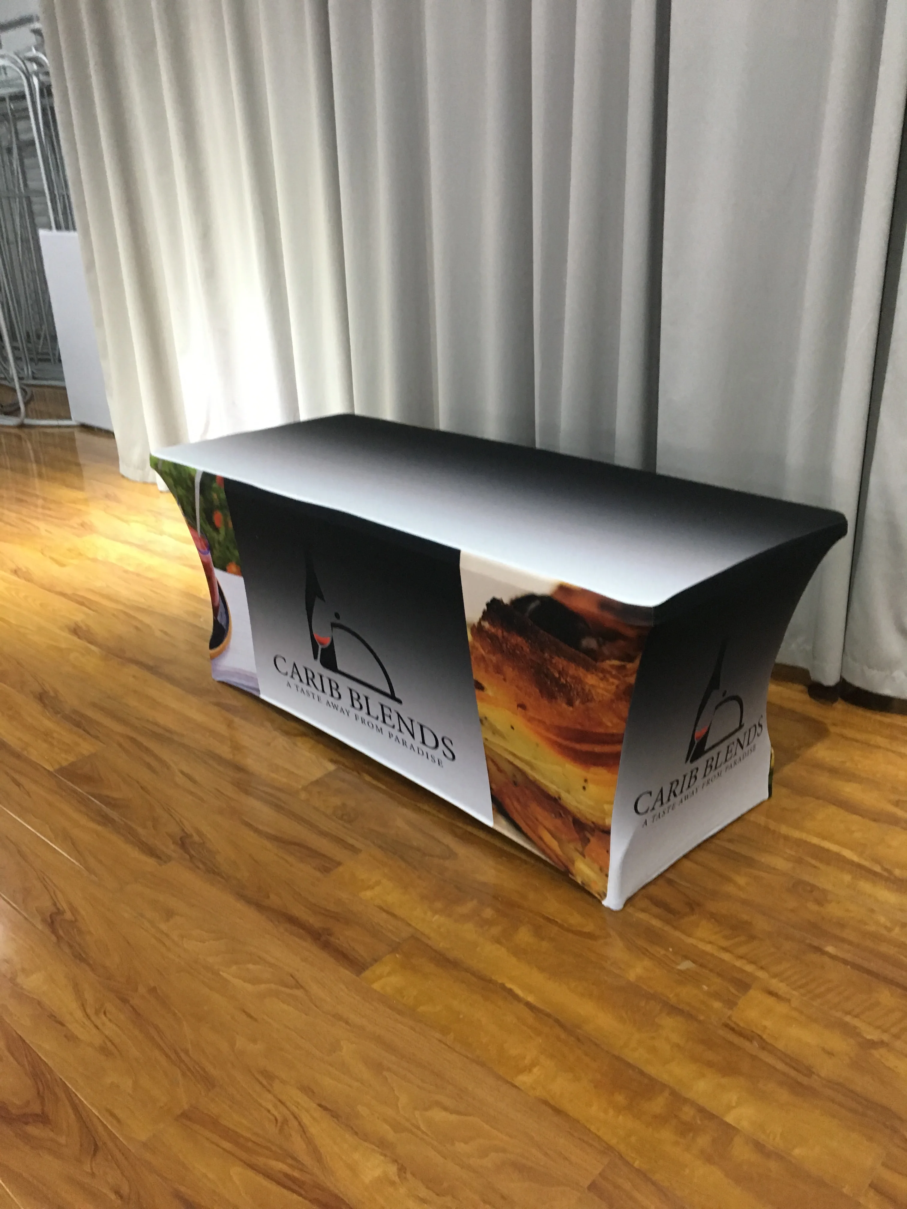 Custom Design Rectangle Table Cloth Table Cover Trade Show 6ft Table ...