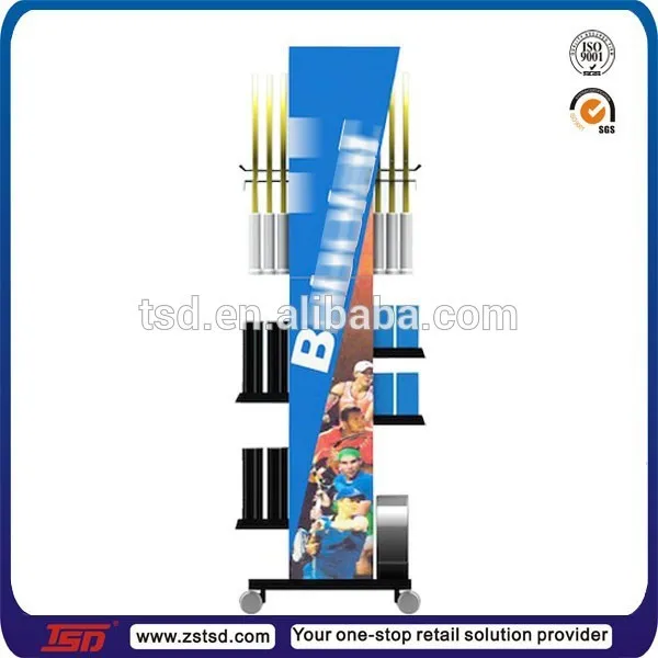 Badminton Display Stands - Customizable Promotion Solutions