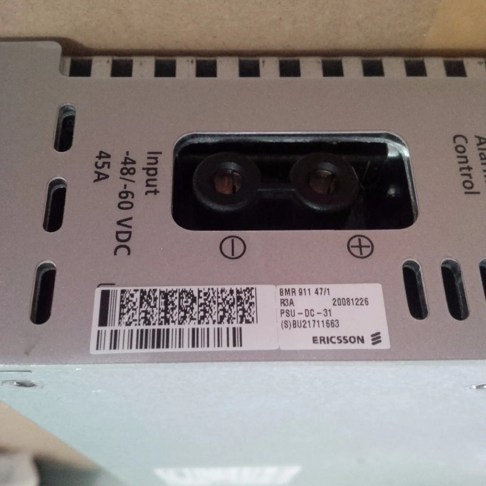อีริคสัน RRU KRC161 PSU DC-31, BMR 911 47/1| Alibaba.com