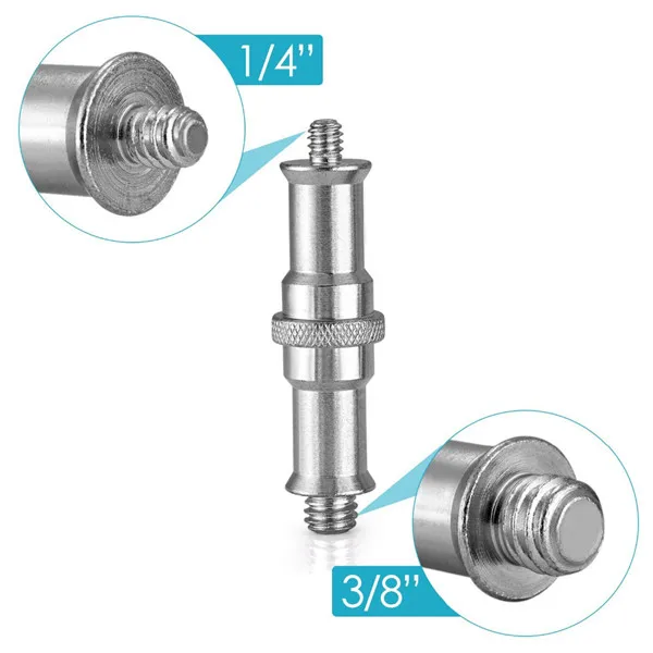 Standard 1/4 And 3/8 Screw Adapter Metal Male Converter Threaded Screw ...