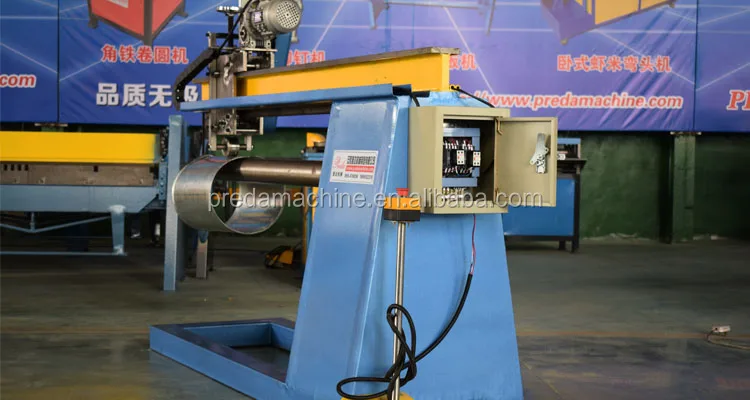 Round Duct Pittsburgh Seam Closer Machine - Automatic Lock Seaming for ...