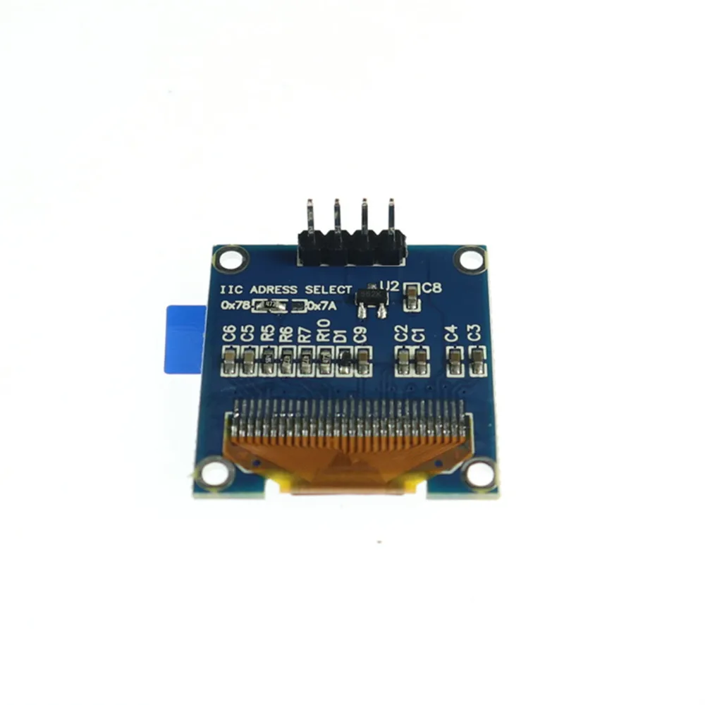 1.3 inch oled IIC Serial White Blue OLED Display Module 128X64 I2C ...