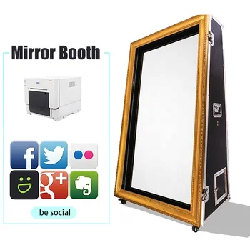 Interactive Photo Booth Cabinet Instagram Selfie Magic Mirror Self ...