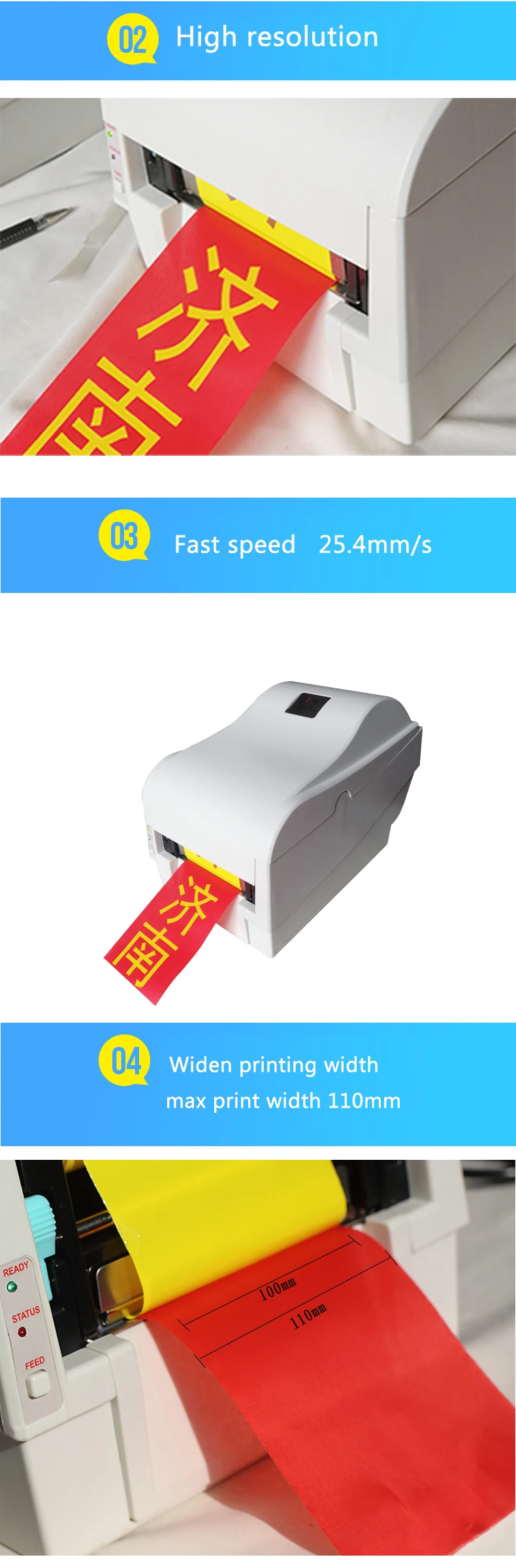 Ribbon Printer Machine Dc-160 - Buy Ribbon Printing Machine,Ribbon ...